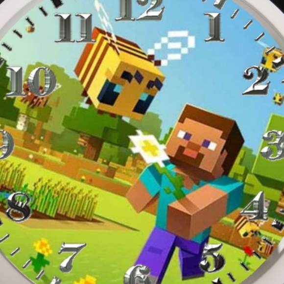 unkno | Wall Decor | Steve N Bee Minecraft | Poshmark